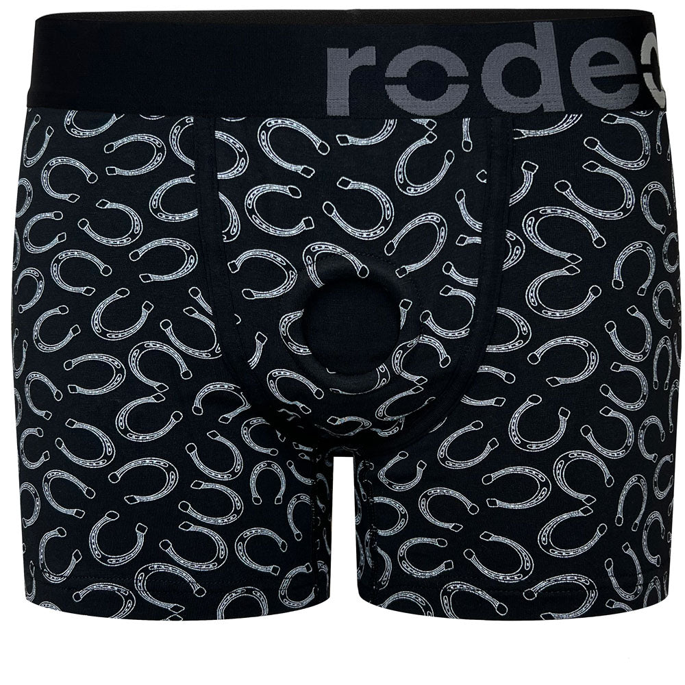 Lucky Horseshoes Boxer Harness Strap-On | RodeoH